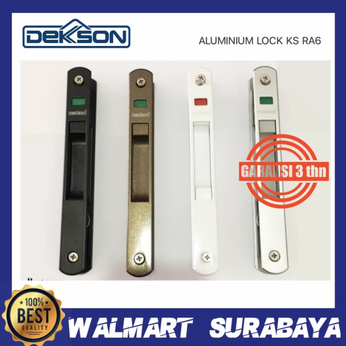Jual Kunci pintu sliding Dekkson KS RA6 / Aluminium lock dekson best ...