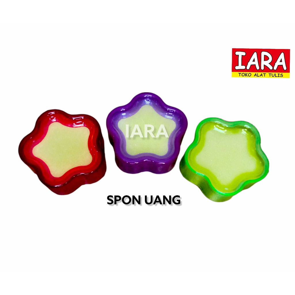 Jual SPON UANG/Sponge busa air hitung uang/busa spons alat menghitung ...