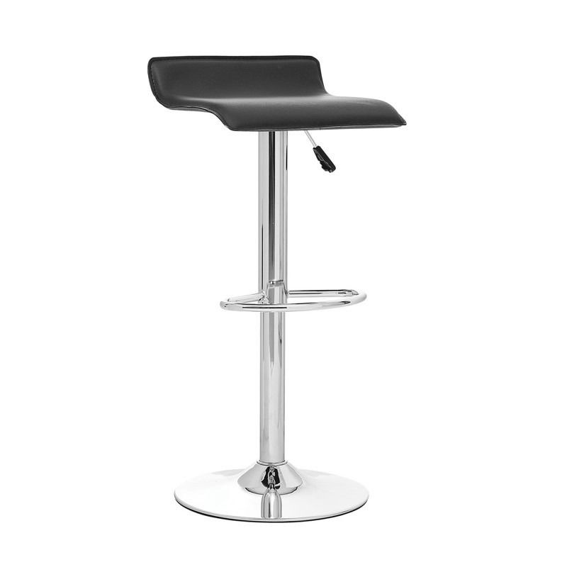 Jual kursi bar stool barstool hitam dan putih hidrolik bangku tinggi ...