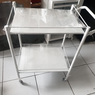 Jual Meja Troli Instrumen 2 Rak besi - Trolley 2 Susun besi | Shopee ...