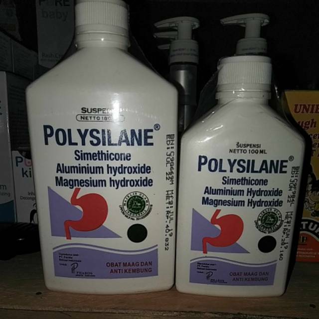 Jual polysilane suspensi / cair / syrup 100ml dan 180ml | Shopee Indonesia