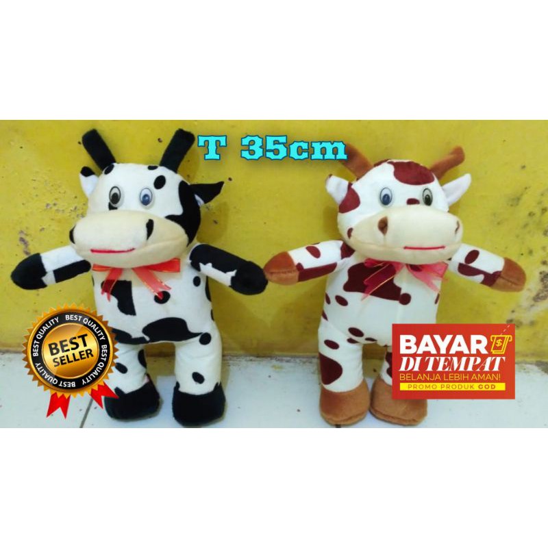 Jual sapi berdiri UK 30cm | Shopee Indonesia