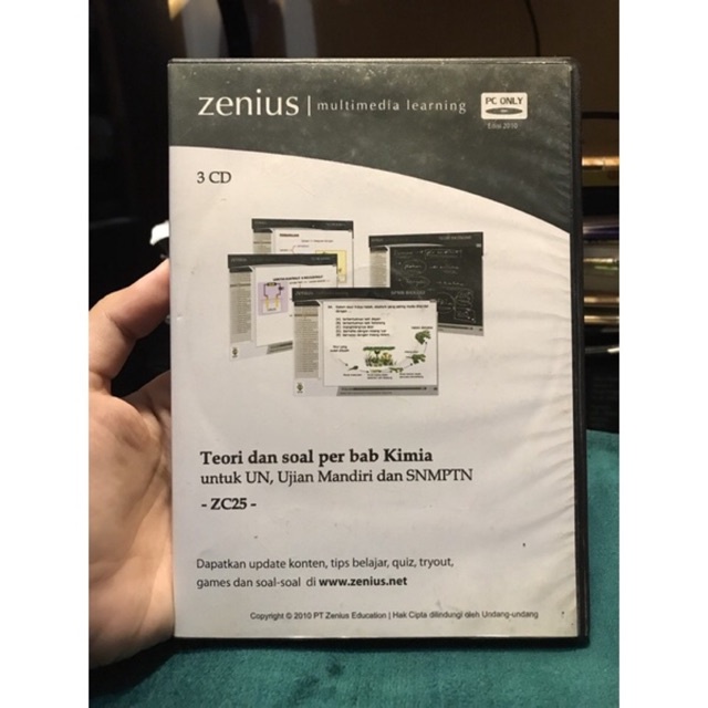 Jual Zenius multimedia learning CD (teori dan soal per bab kimia ...