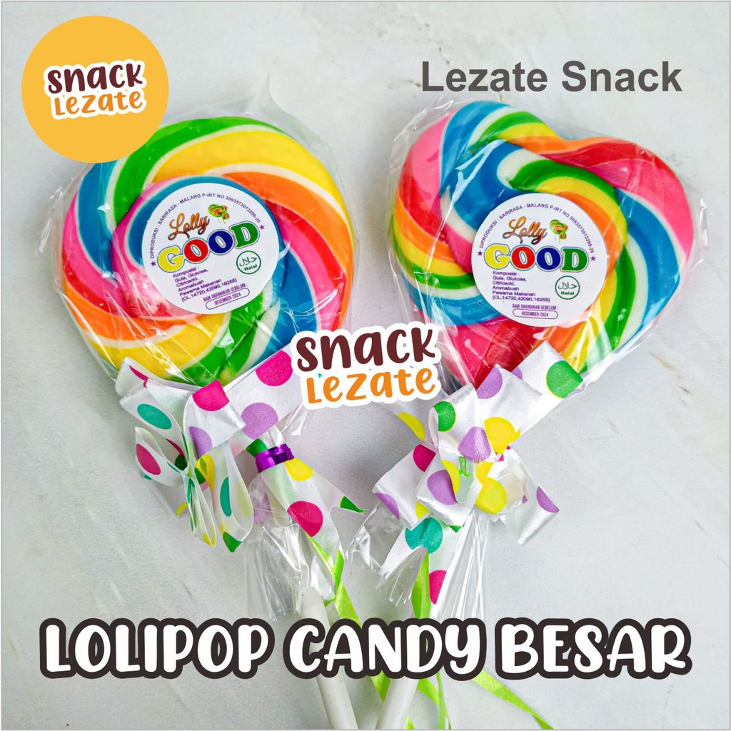 Jual Lolipop Candy Besar Permen Lolipop Jumbo Rainbow Anak / Permen ... Jual Lolipop Candy Besar Permen Lolipop Jumbo Rainbow Anak / Permen ...