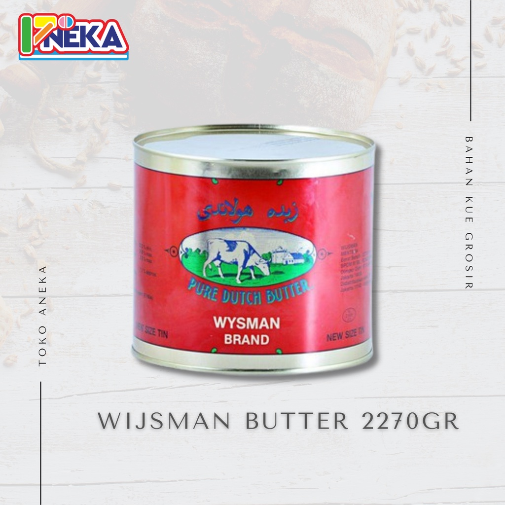 Jual Wijsman Dutch Butter (salted butter) 2270g | Shopee Indonesia