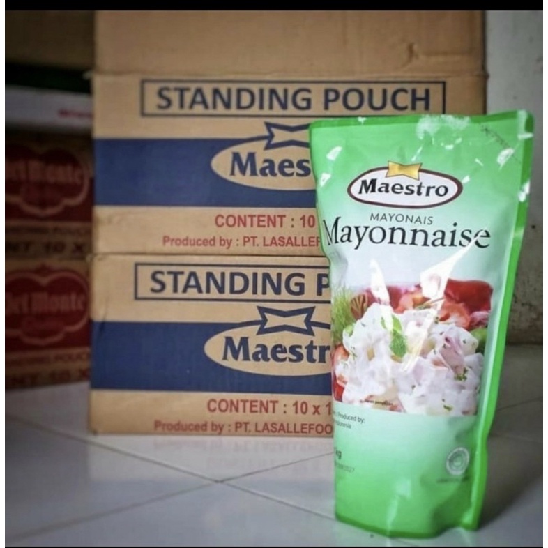 Jual Mayonaise Maestro 1 kg per 1 Dus isi 10 pcs x 1 kg / Mayonnaise ...