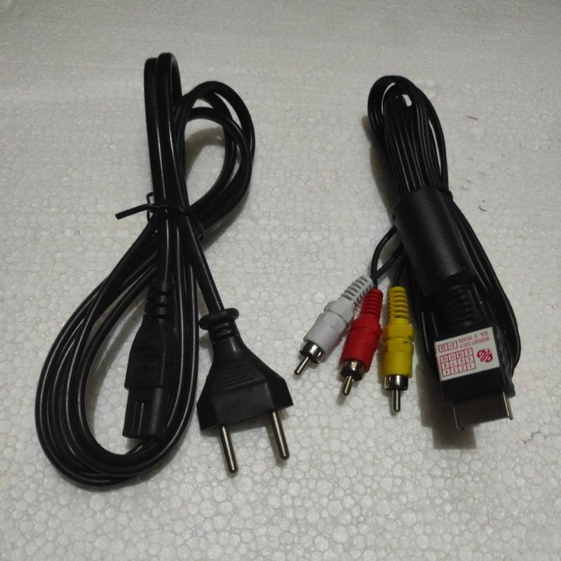 Jual kabel power + av ps1,ps2, ps3 | Shopee Indonesia