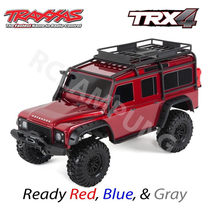 Jual TRAXXAS TRX-4 TRX4 1/10 RTR Scale Trail Rock Crawler w/ Land Rover ...