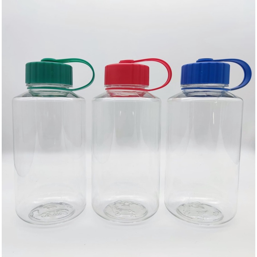 Jual Tumblr Botol Air Minum Bening Polos Plastik 1 Liter 1000ml ...