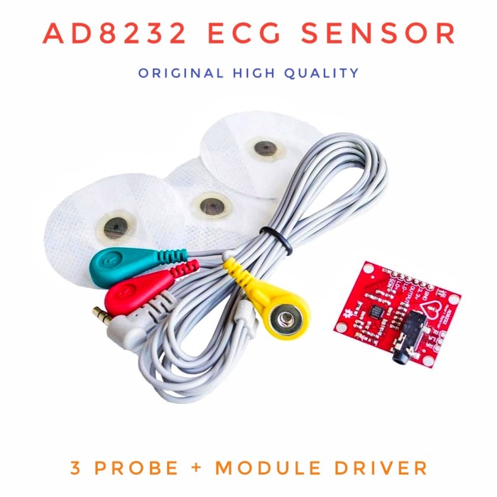 Jual AD8232 ECG Sensor Pulse Heart EKG Monitoring Jantung for Arduino | Shopee Indonesia