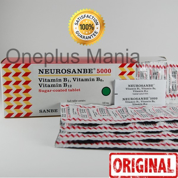 Jual NEUROSANBE 5000 SUPLEMEN MULTIVITAMIN Indonesia|Shopee Indonesia
