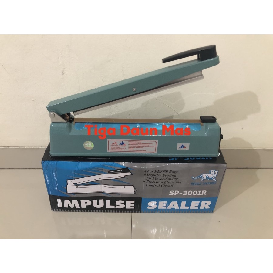 Jual Hand Sealer / Impulse Sealer / Perekat plastik Double leopard 30cm IR SP 300 IR | Shopee ...