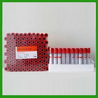 Jual Tabung Vacutainer Plain 7ml Tutup Merah Merk GP | Plain 7 ml GP ...