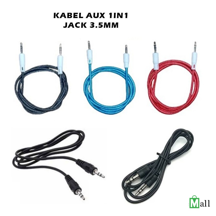 Jual Kabel Audio Aux RCA 1 in 1 Panjang 1 Meter | Shopee Indonesia
