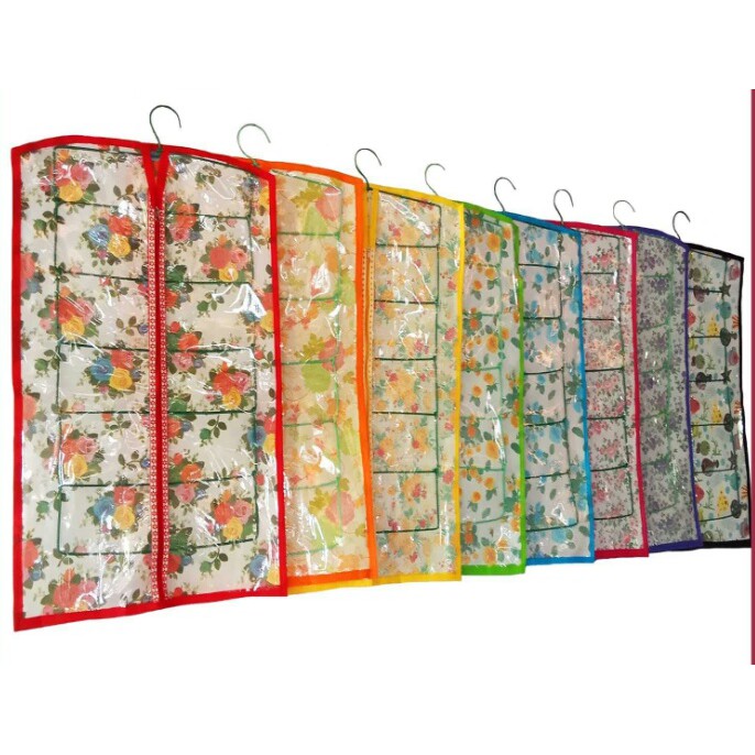 Jual rak jilbab gantung bunga + hanger | Shopee Indonesia