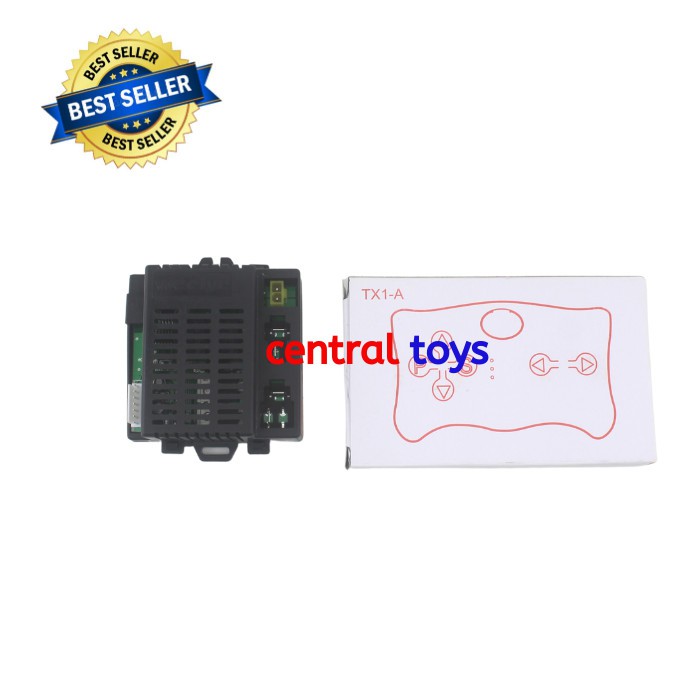 Jual receiver box remote mobil aki anak 12V 2.4ghz WEELYE 7 PIN RX42 ...