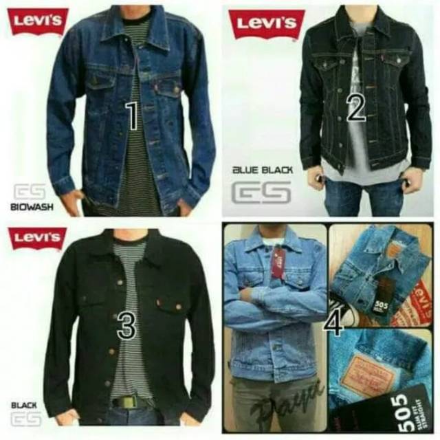 Jual Jaket Levi's Pria. Indonesia|Shopee Indonesia