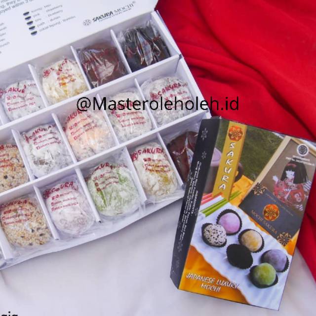 Kue Mochi Sakura Gratis Bubble/Dus Japanese Mochi Kue Jepang Mochi ...