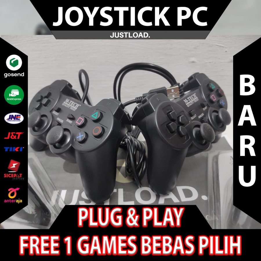 Jual GAMEPAD PC JOYSTICK STIK PC CONTROLLER PC KOMPUTER LAPTOP GAMING ...