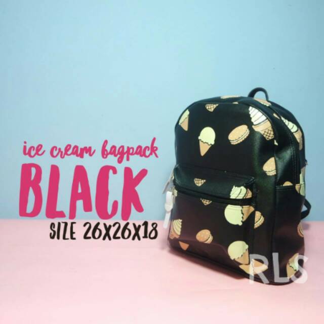 Jual Ice Cream Backpack Bag | Shopee Indonesia