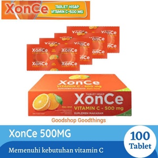 Jual Xonce vitamin C 500mg / Xonce Tablet Hisab 1 Box / Xonce 100 ...