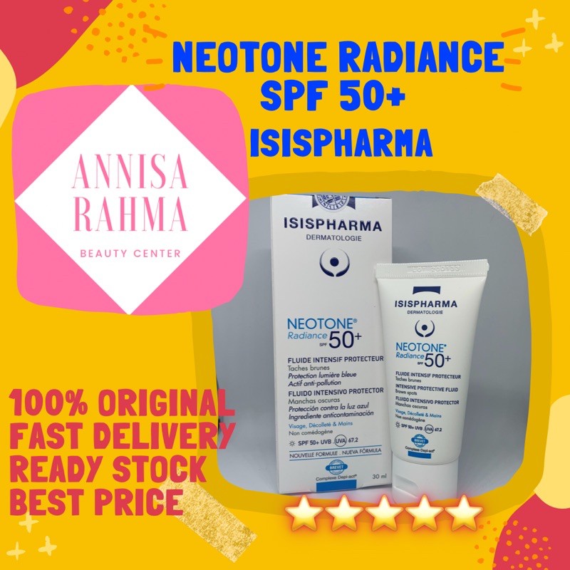 Jual ISISPHARMA Neotone Radiance SPF 50+ 30ml | Shopee Indonesia