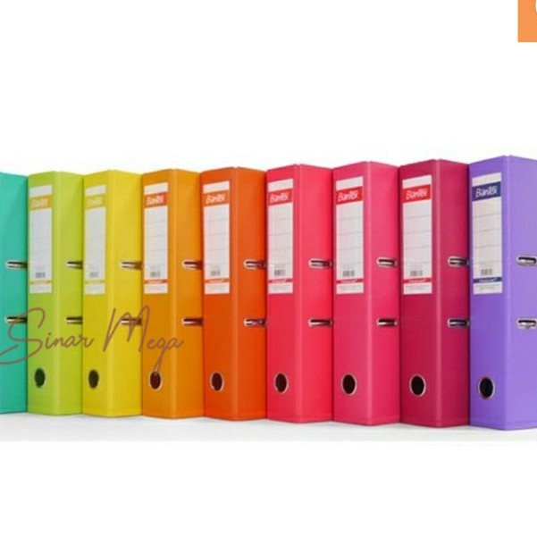 Jual Bantex Ordner Folio F4 70mm 1465V cm Varian Warna Murah | Shopee ...