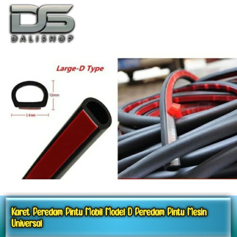 Jual Karet Peredam Pintu Mobil Model D Peredam Pintu Mesin Universal ...