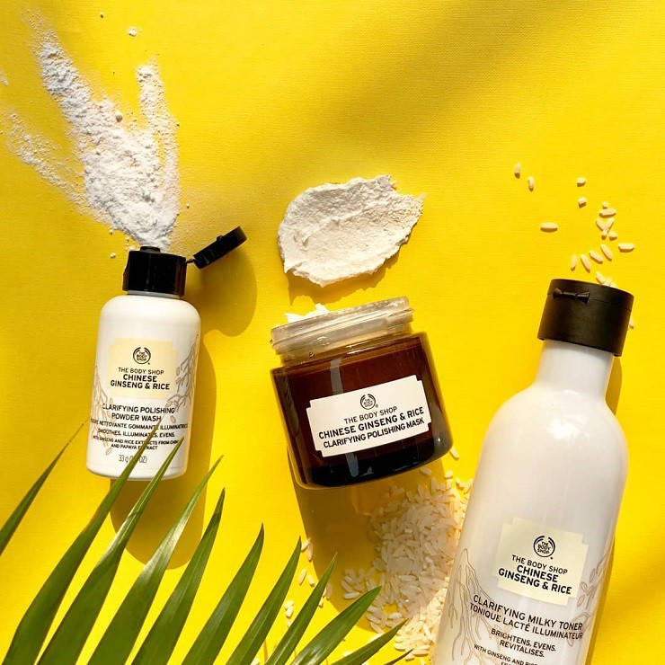 Jual [ORIGINAL] The Body Shop Chinese Ginseng & Rice Toner Powder ...