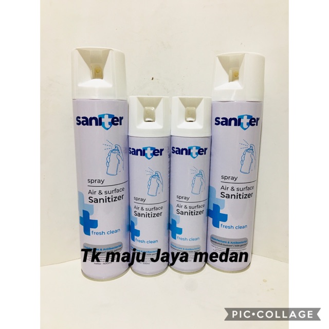 Jual Saniter Disinfectant Spray 400ml 100% original | Shopee Indonesia