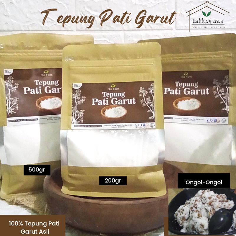 Jual Tepung Pati Garut 500gr | Shopee Indonesia