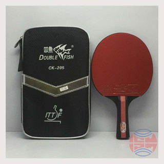 Bad Bat Bet Ping Pong Pingpong Tenis Meja Hitam Double Fish CK-208 Original | Shopee Indonesia