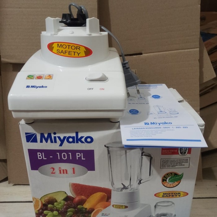 Jual MESIN BLENDER MIYAKO BL 101 PL masuk ke tipe 102/301/501/152/151 ...