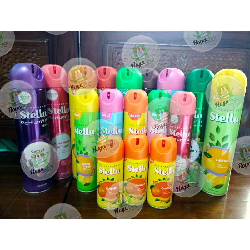 Jual PROMO!! STELLA AEROSOL AIR FRESHENER SPRAY 400ml / PENGHARUM ...