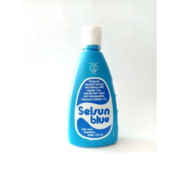 Jual Shampo Selsun Blue Biru 120ml - Shampoo Anti Ketombe Sedang ...