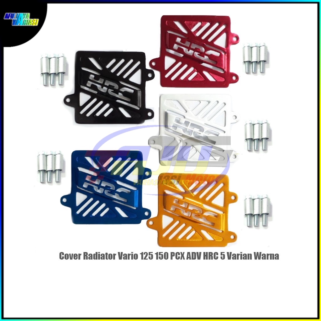 Jual Tutup Radiator Vario 125 Cover Radiator Vario 150 HRC Bahan ...