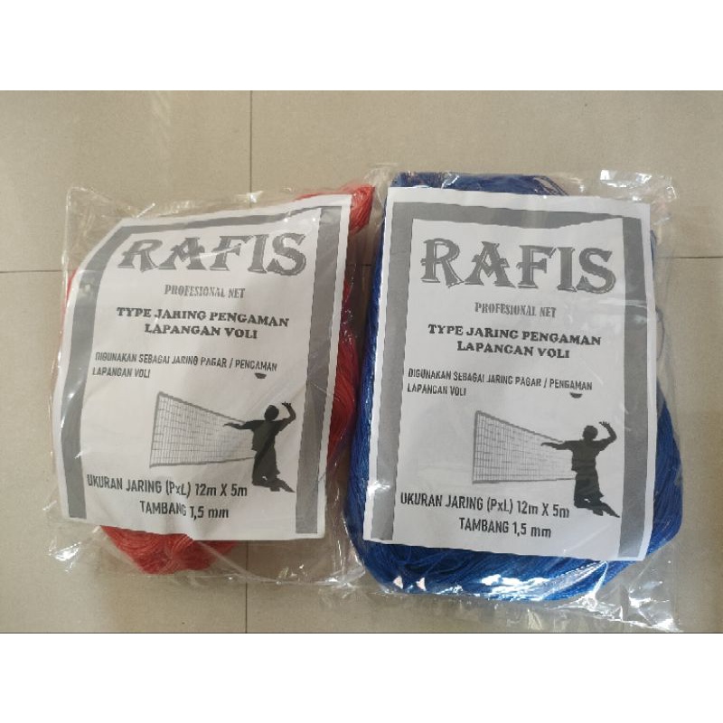 Jual Jaring Lapangan Bolavoli / Jaring Pengaman Lapangan Voli 12 X 5 ...