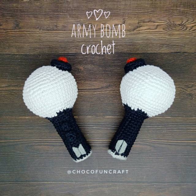 Jual Amigurumi Army Bomb/Army Bomb Crochet/Army Bomb Rajut | Shopee ...