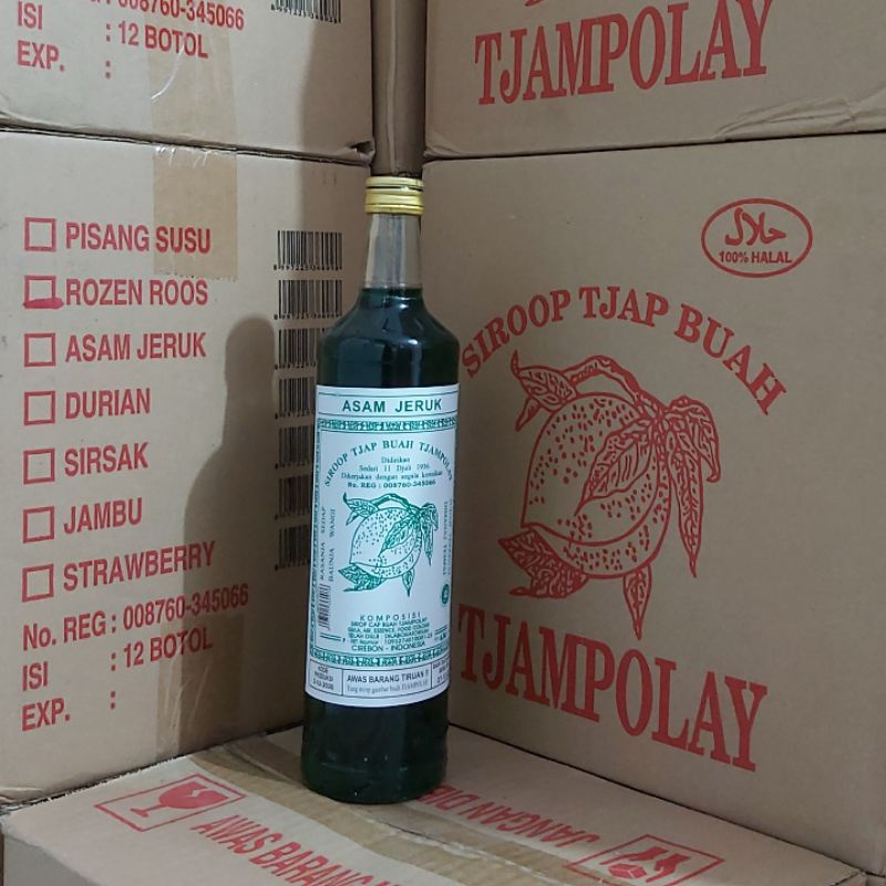 Jual SIRUP TJAMPOLAY Rasa Asam Jeruk | Shopee Indonesia