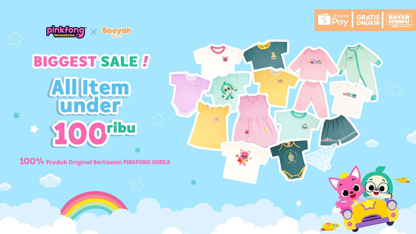Toko Online Booyah Baby & Kids Official Shop | Shopee Indonesia