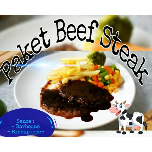 Jual Paket Beef Steak Double Patty isi 2 enak murah | Shopee Indonesia
