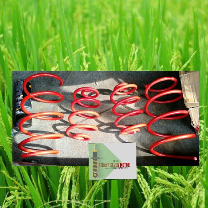 Jual lowering spring per ceper nyaman suzuki swift splash merk ar ...