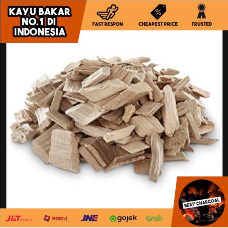 Jual Kayu Bakar Asap Chips Wood Pellet Apple Cherry Rambutan Nangka ...