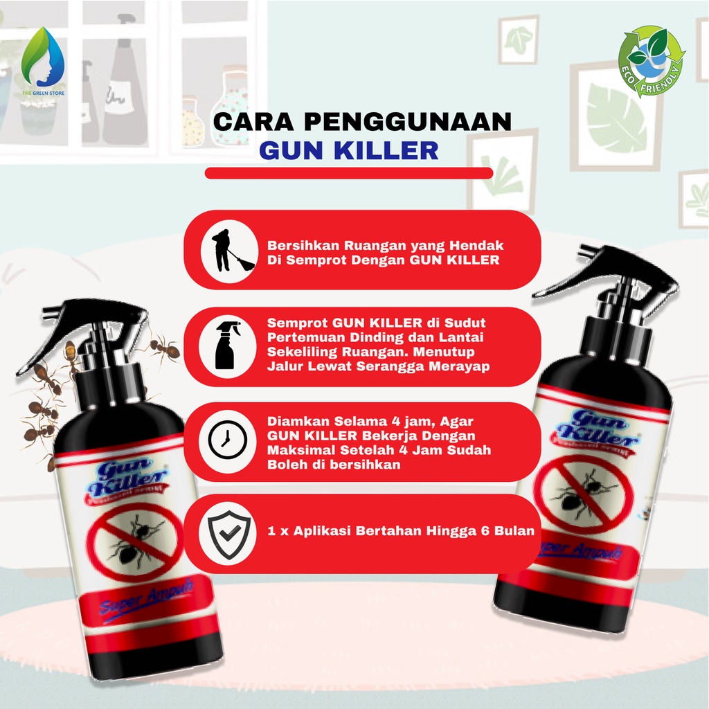 Jual Racun Obat Semprot Pengusir Pemusnah Semut Dan Koloninya - GK ...