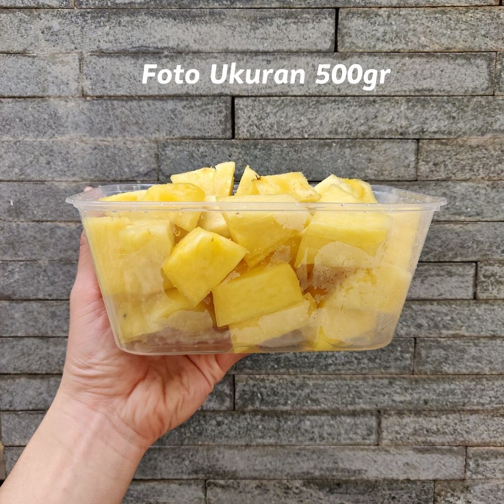 Jual Nanas Honi Sunpride Potong 500gr | Shopee Indonesia