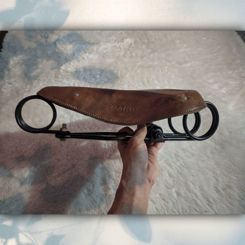 Jual SADEL KULIT SEPEDA ONTHEL - SADEL ONTEL - SADEL KULIT - SADEL ...