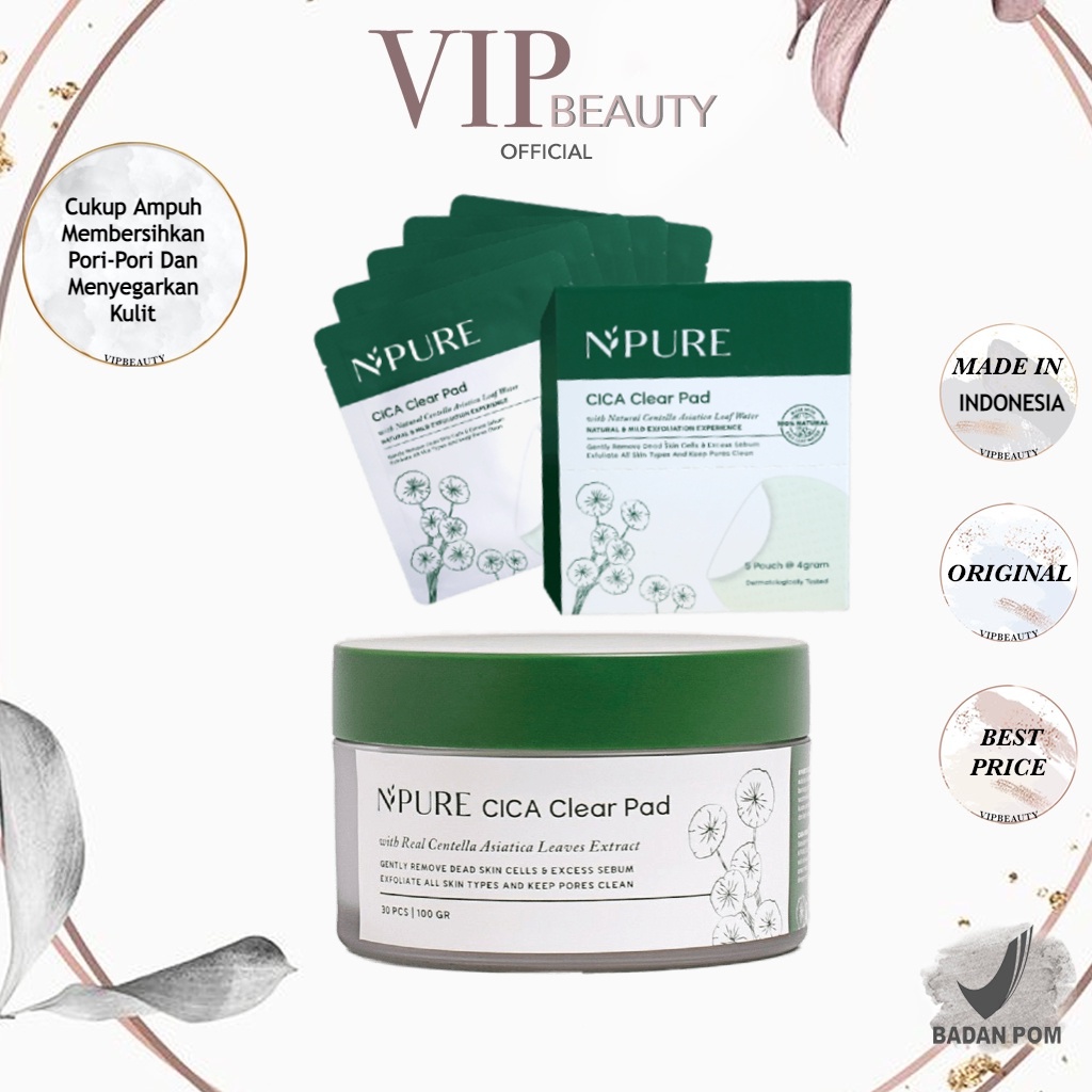 Jual NPURE Cica Clear Pad | Shopee Indonesia