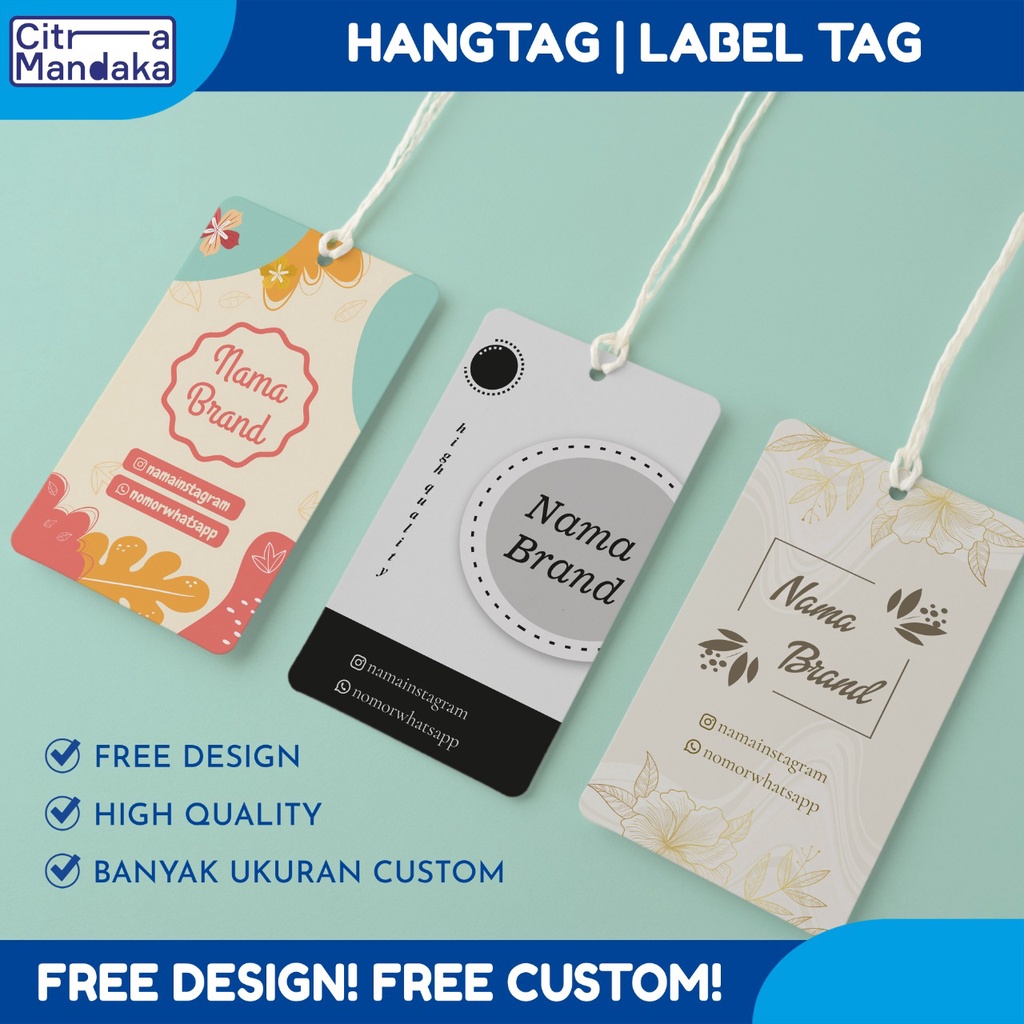 Jual Hang Tag Custom 1 Sisi | Tag Label Baju | Tag Baju | HangTag Baju ... Jual Hang Tag Custom 1 Sisi | Tag Label Baju | Tag Baju | HangTag Baju ...