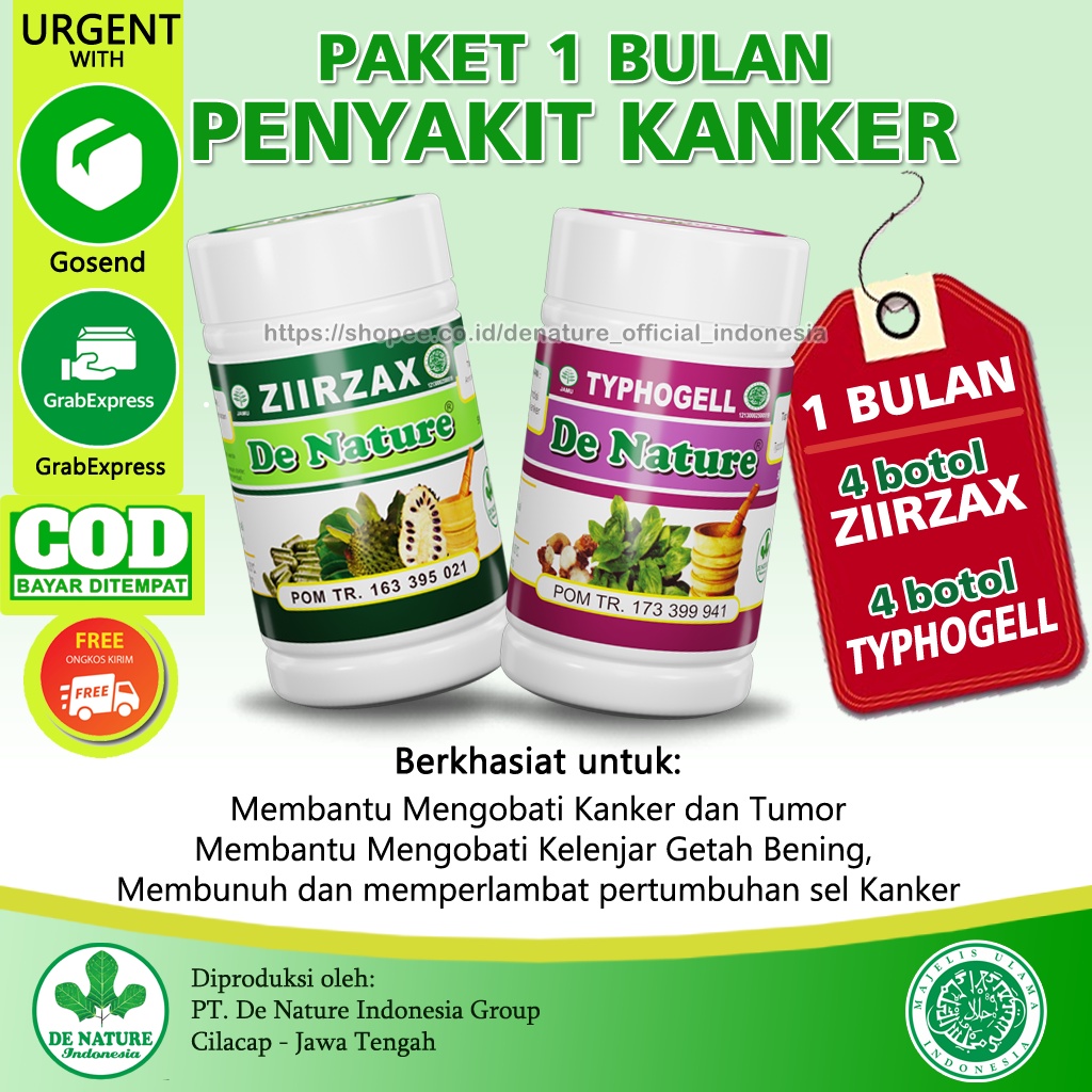Jual Obat Kanker / Cancer & Tumor Ganas Payudara / Paru / Usus / Otak ...