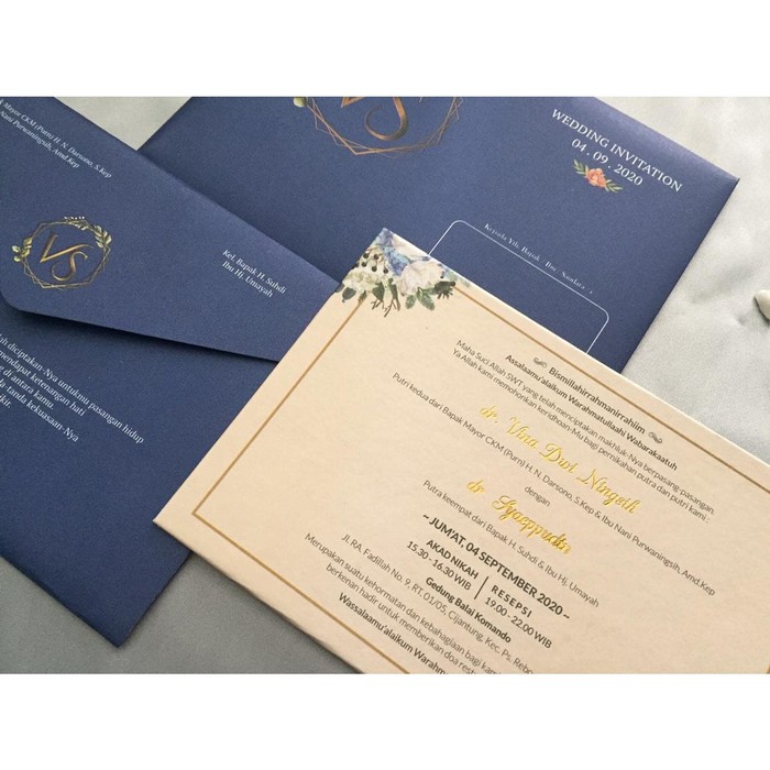 Undangan Pernikahan Hard Cover Amplop / Undangan Pernikahan Elegant ...